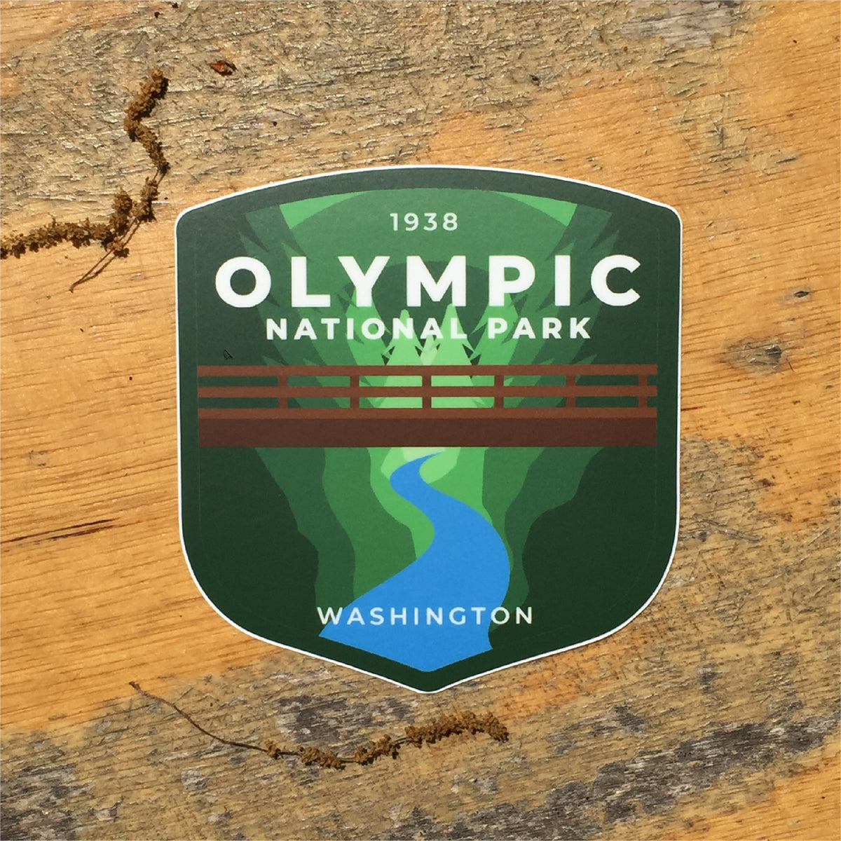 Olympic National Park Vinyl Sticker – Park Paperie